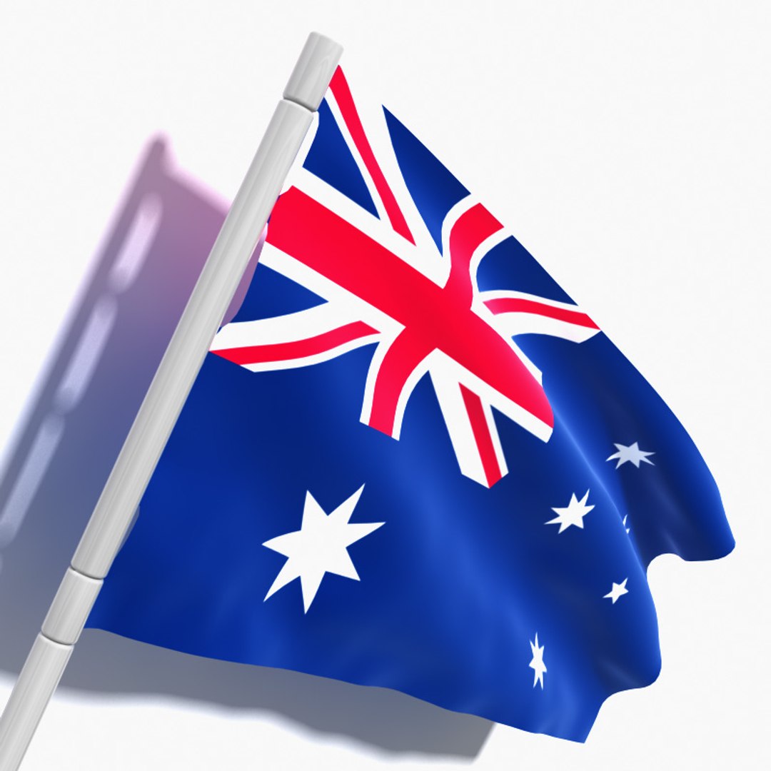 Point Flag Animation 3d Model