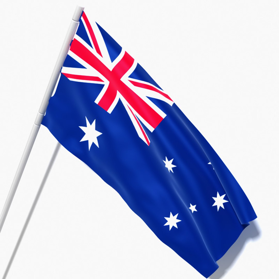 Point Flag Animation 3d Model