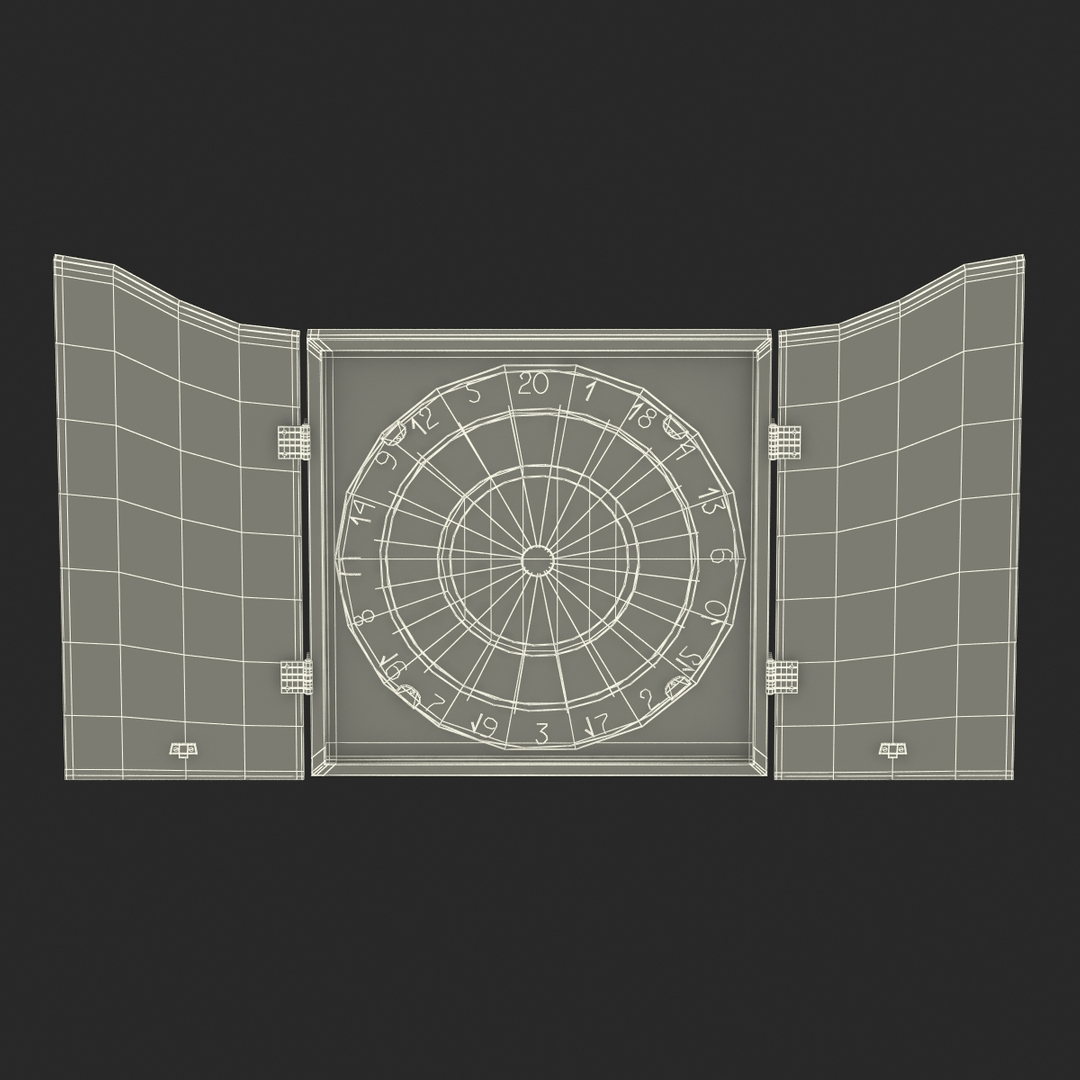 3d Model Dart Board 3