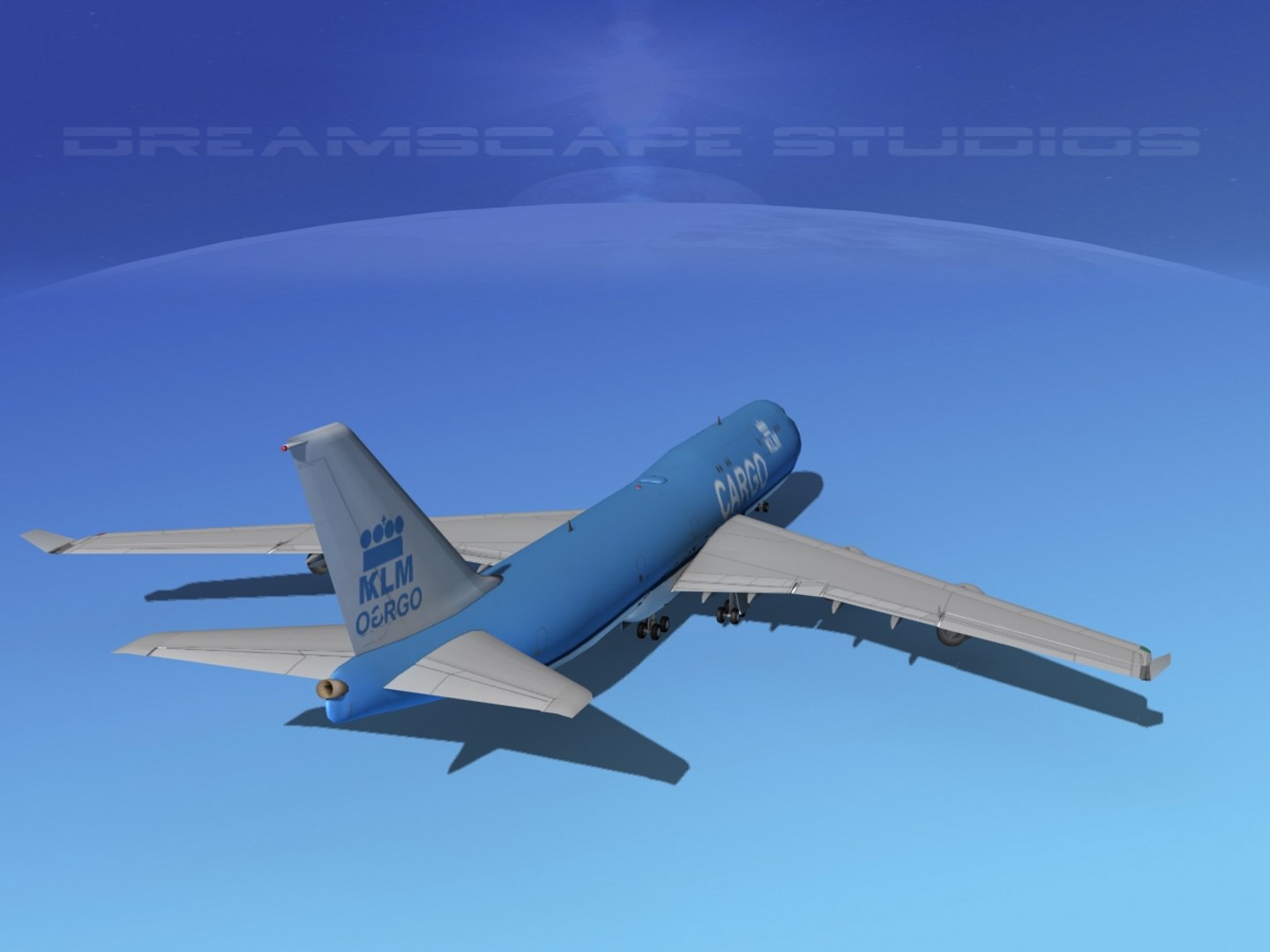 3d Model Boeing 747 747-8 747-8i
