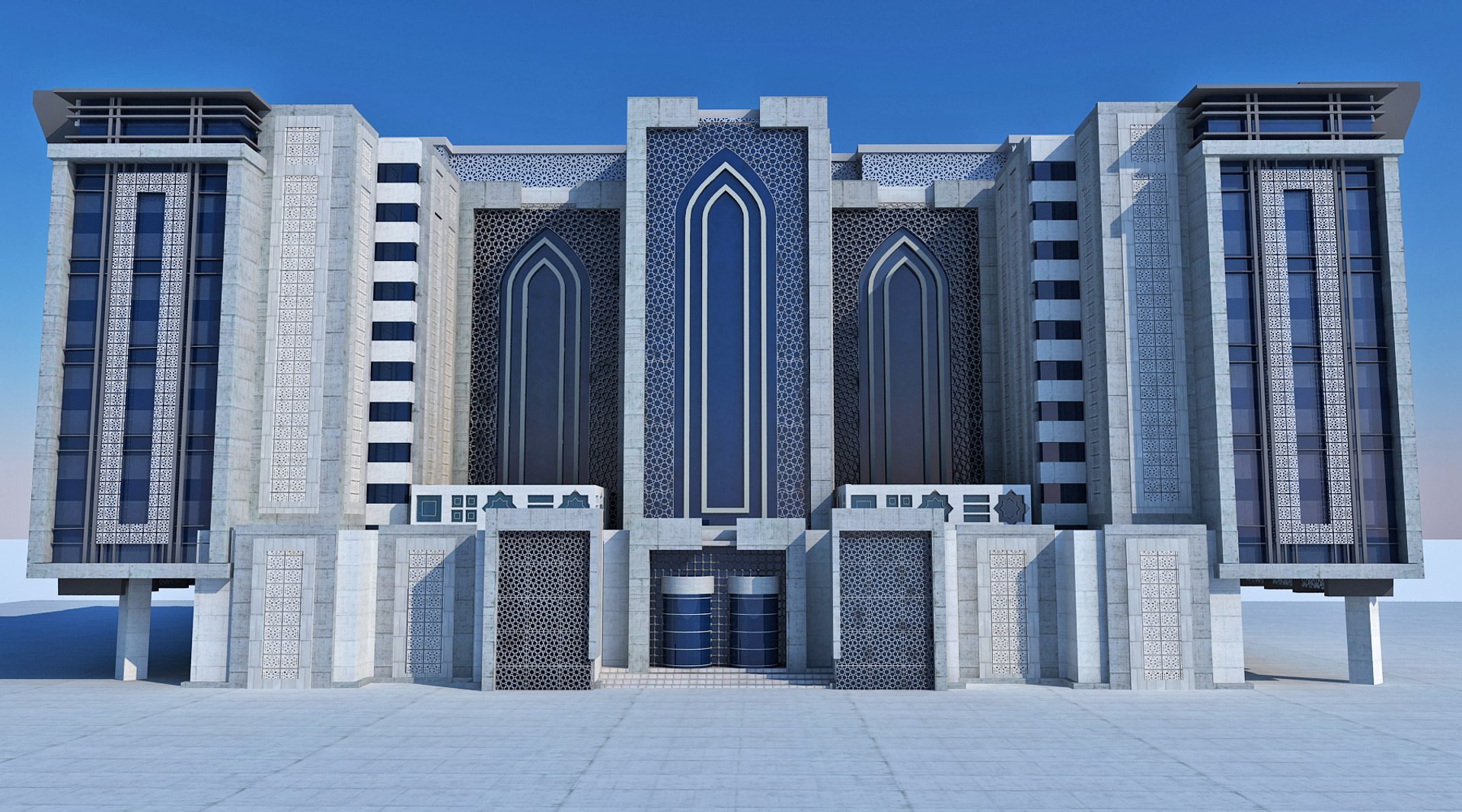 Design Modern Arabic Islamic 3D Model - TurboSquid 1564266
