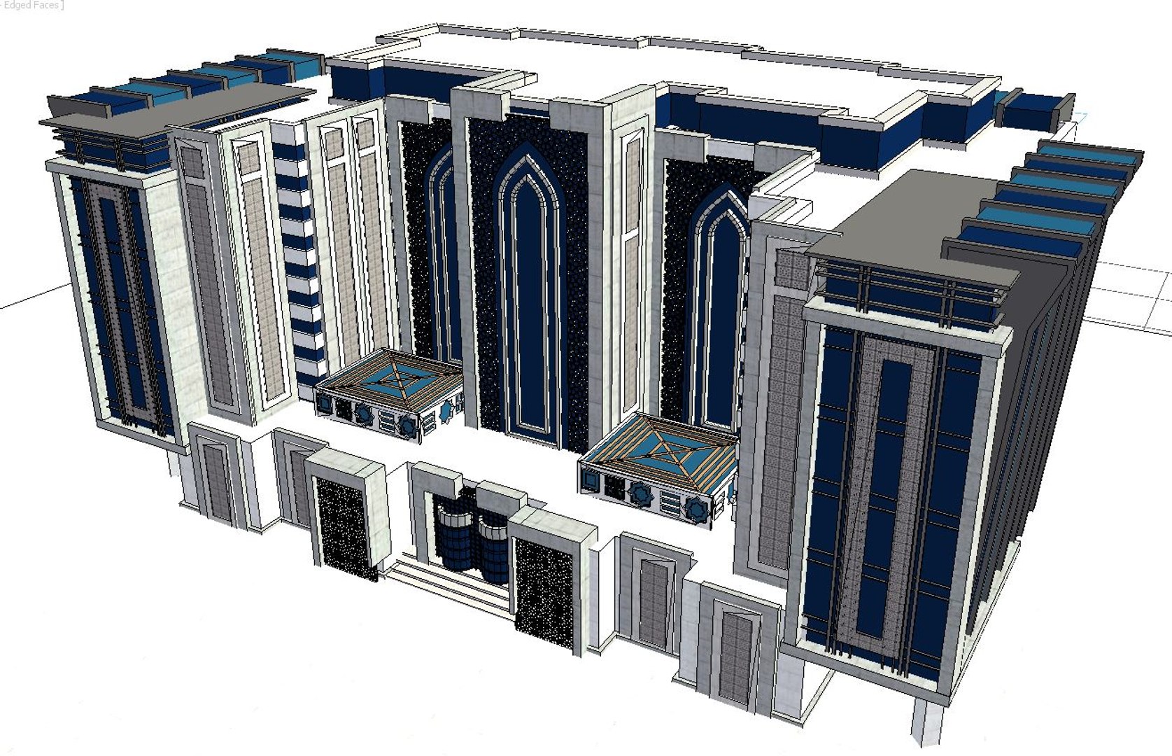 Design Modern Arabic Islamic 3D Model - TurboSquid 1564266