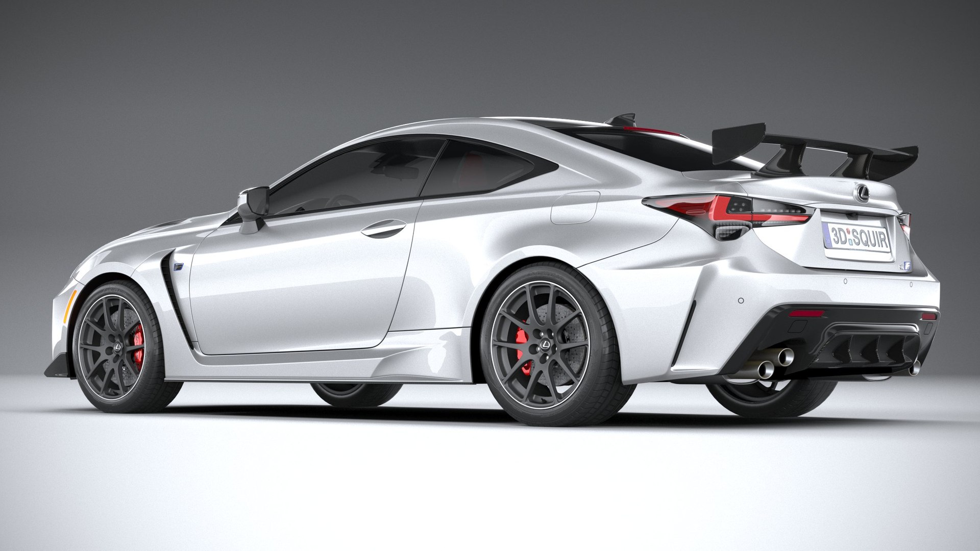 3D Model Lexus Rc-f Track - TurboSquid 1565766