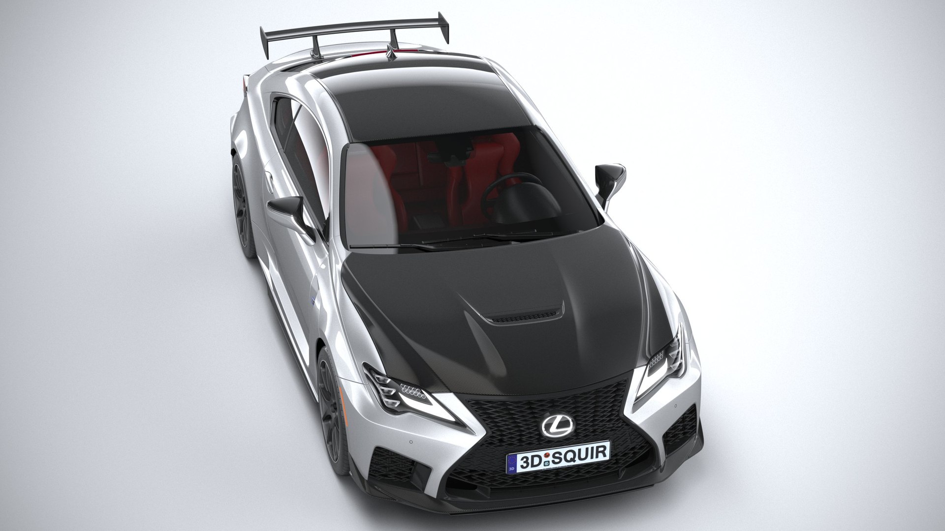 3D Model Lexus Rc-f Track - TurboSquid 1565766