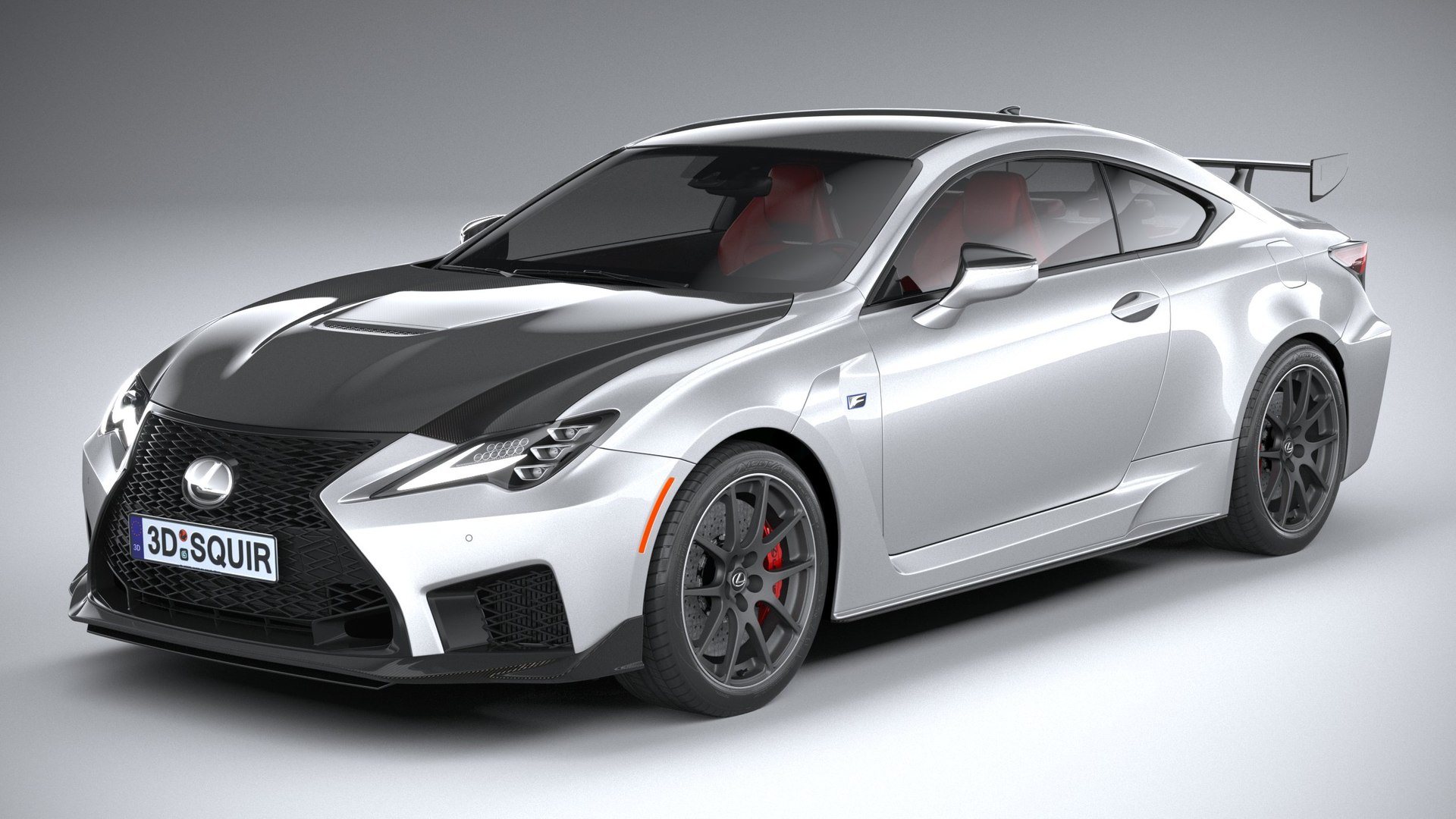 3D Model Lexus Rc-f Track - TurboSquid 1565766