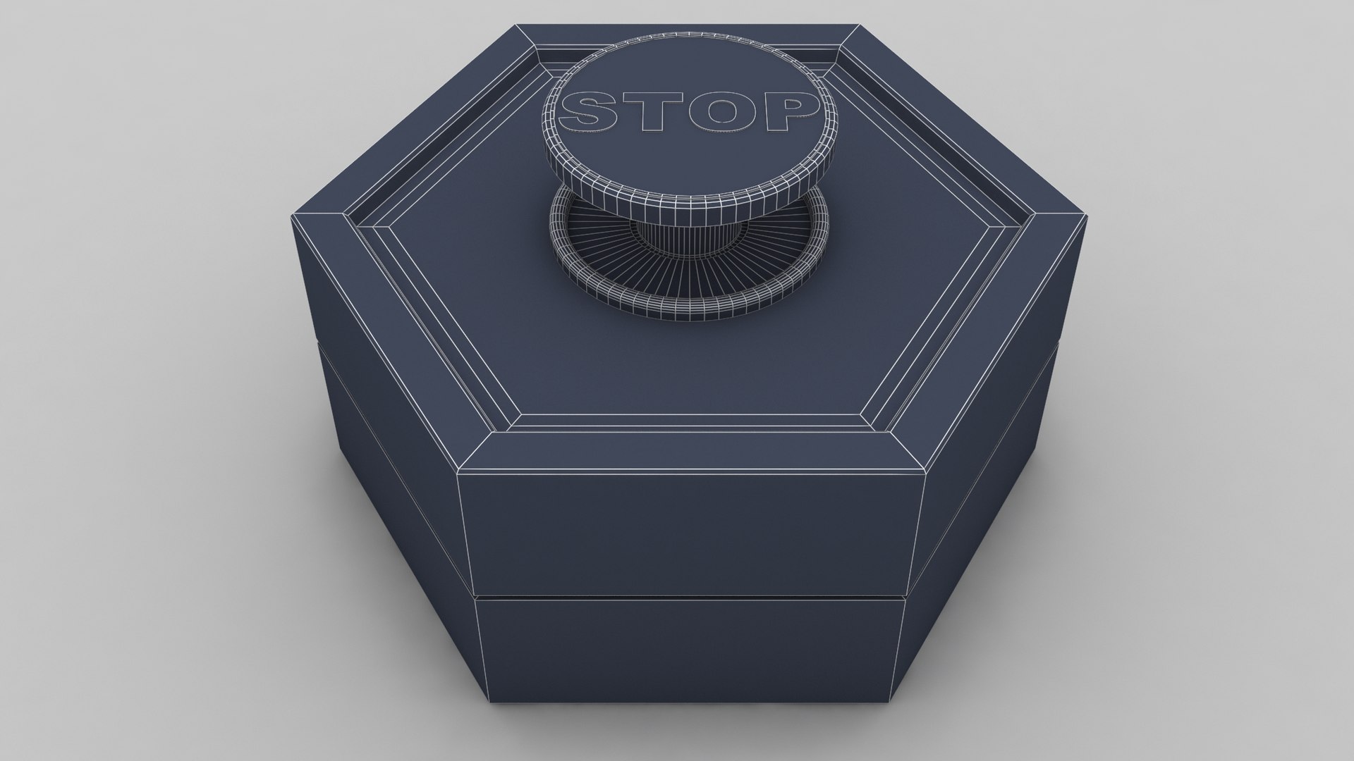 Emergency Panic Button 3D Model - TurboSquid 1539719