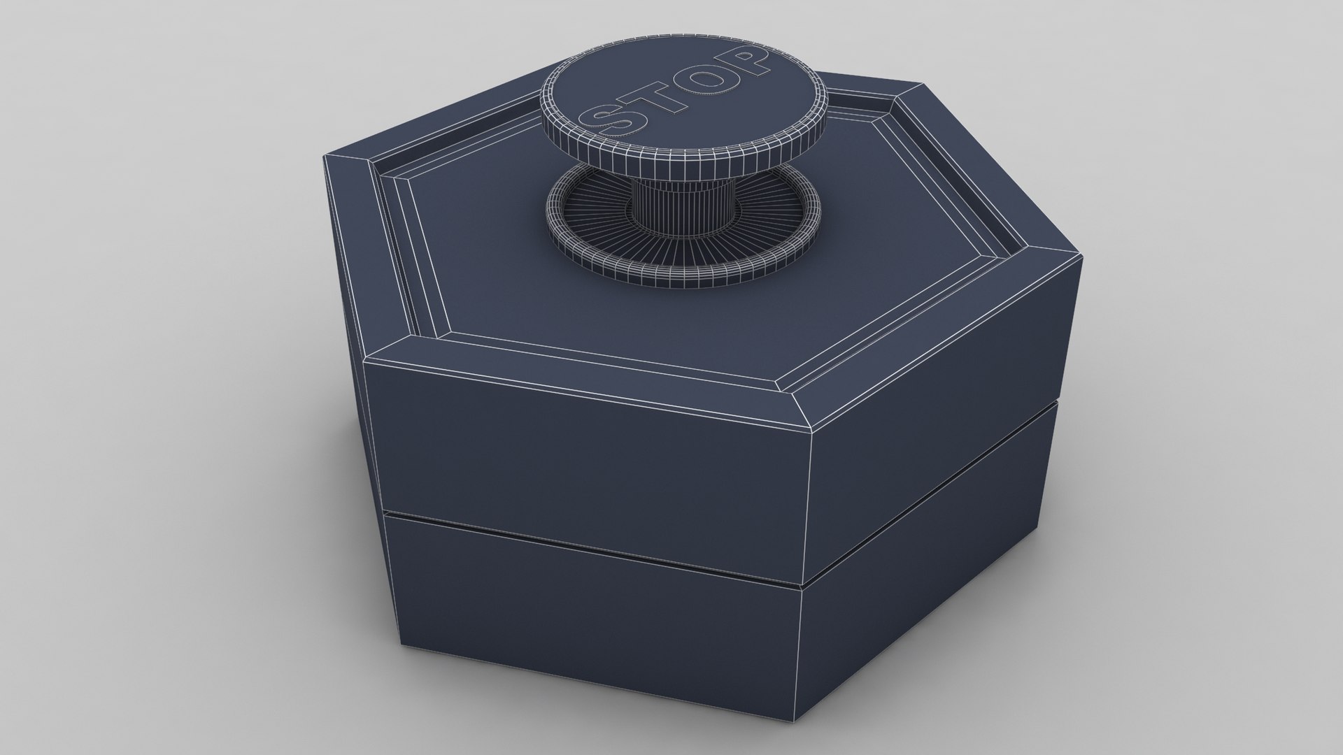 Emergency Panic Button 3D Model - TurboSquid 1539719
