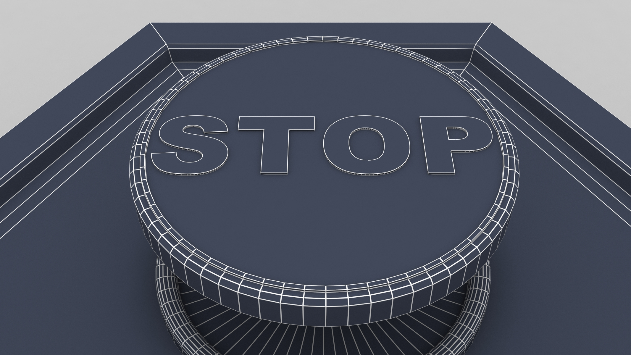 Emergency panic button 3D model - TurboSquid 1539719