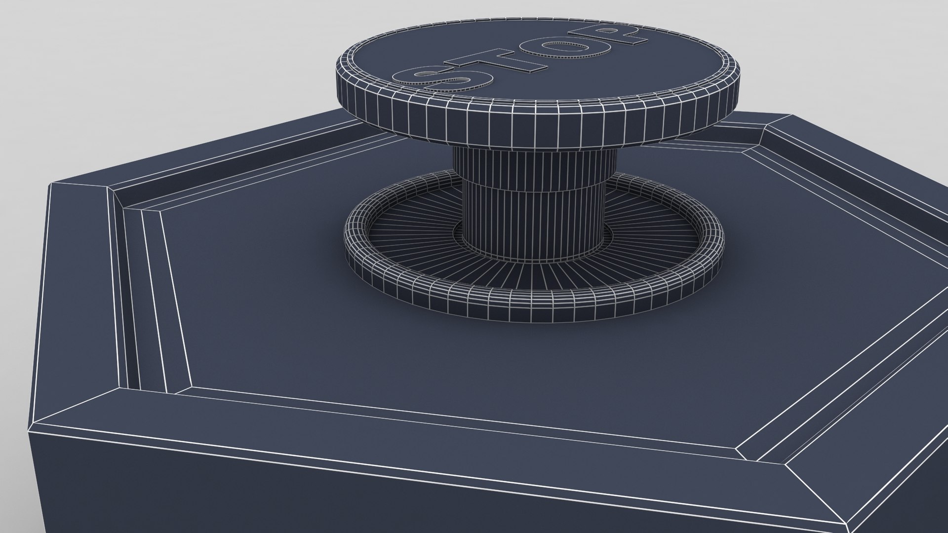 Emergency Panic Button 3D Model - TurboSquid 1539719