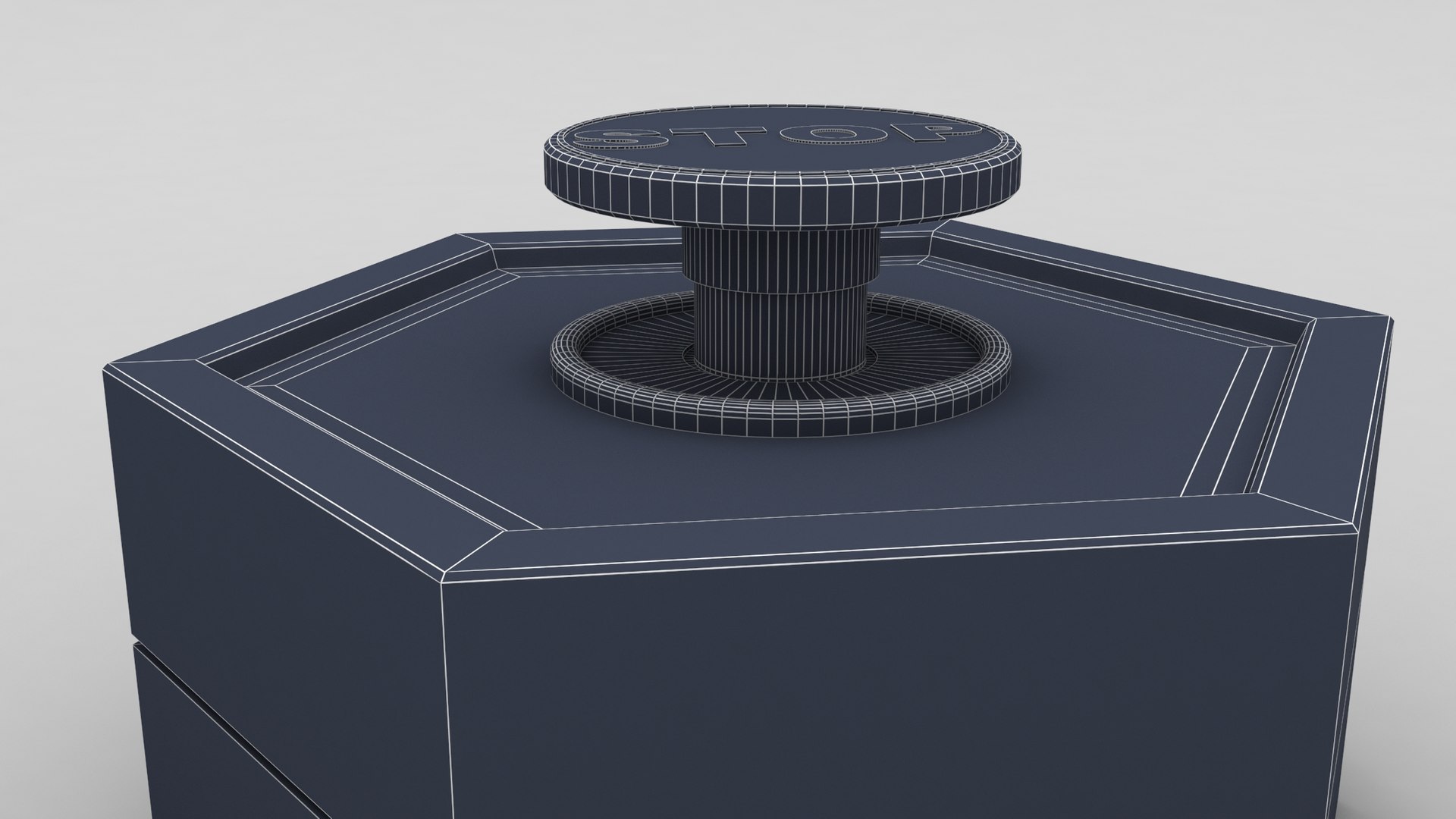 Emergency Panic Button 3D Model - TurboSquid 1539719