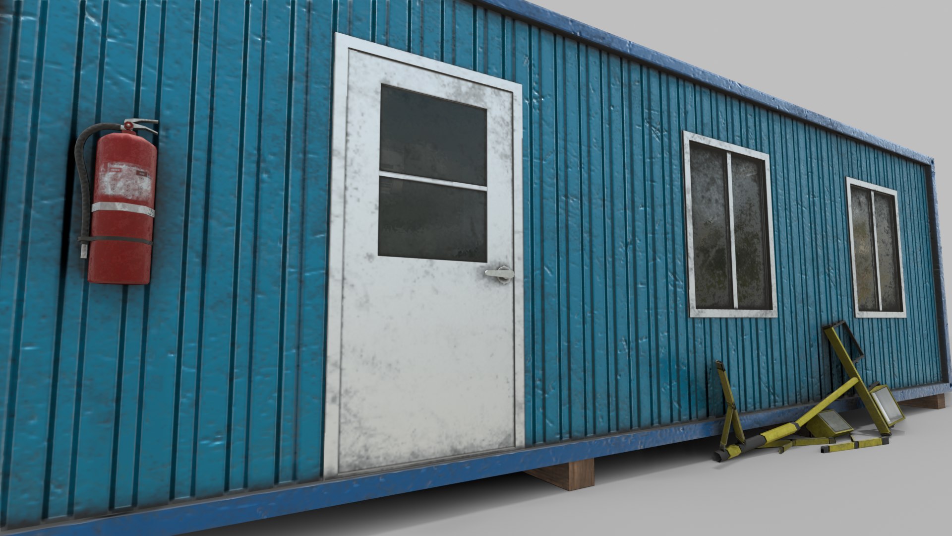 Office Container Interior 3D - TurboSquid 1593809