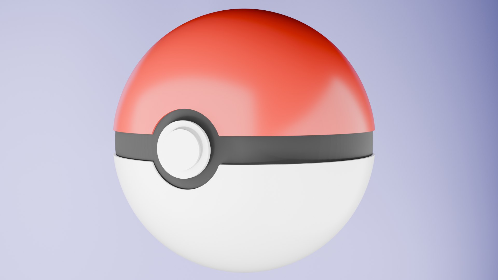 3D Model PokeBall - TurboSquid 2400331