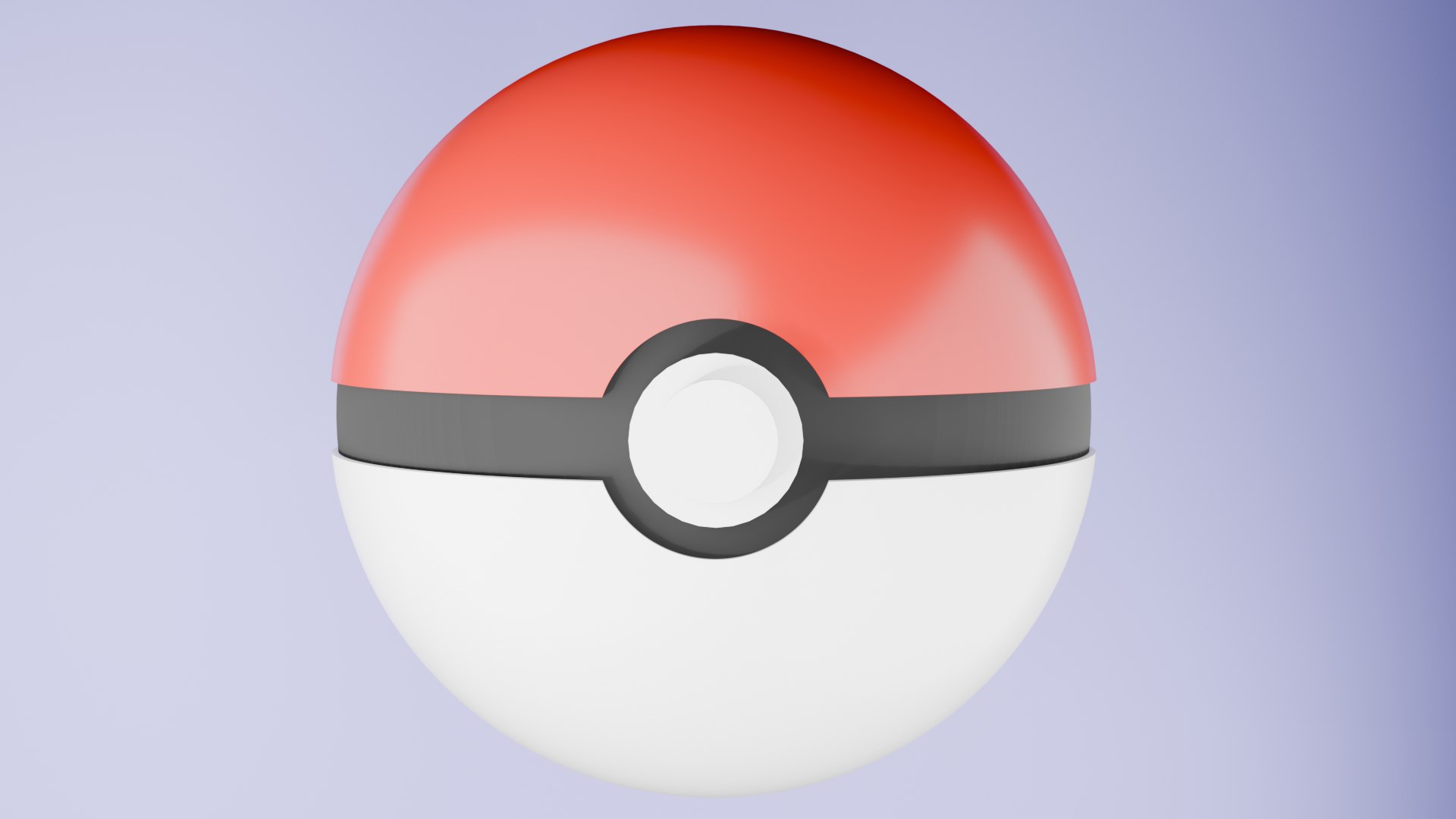 3D Model PokeBall - TurboSquid 2400331