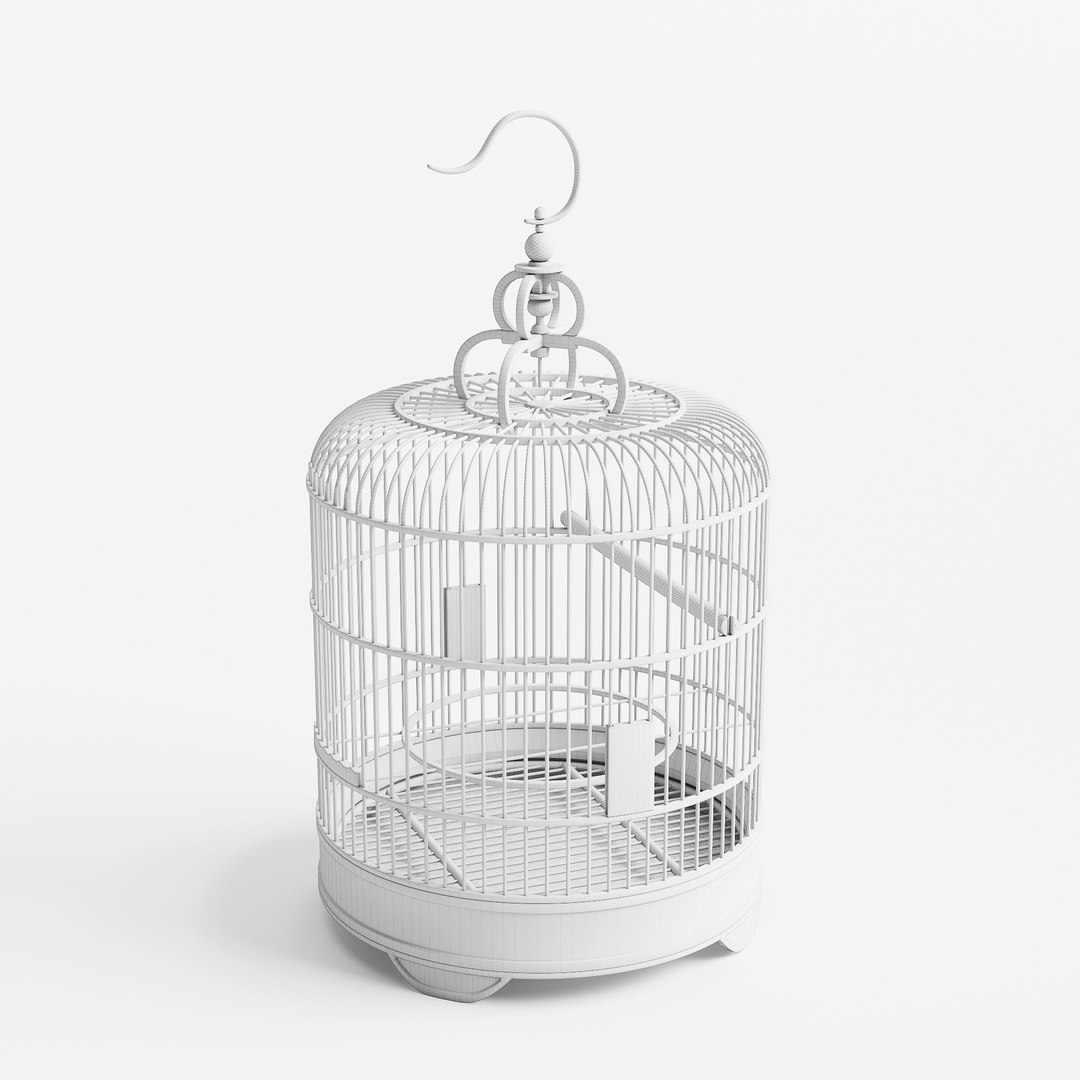 Bird Cage 3D Model - TurboSquid 2054015