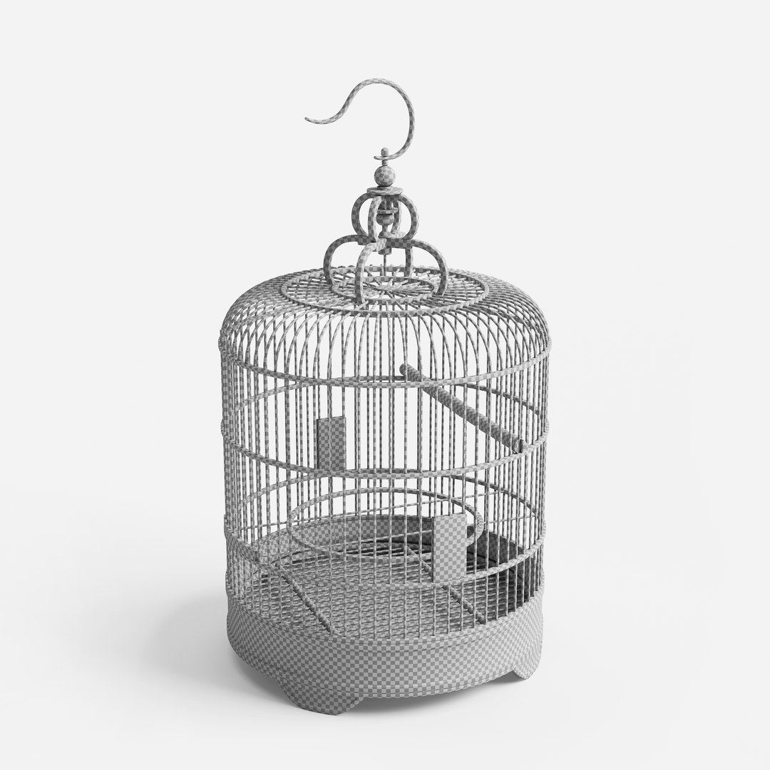 Bird Cage 3D Model - TurboSquid 2054015