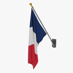 French Flag 3D Models for Download | TurboSquid