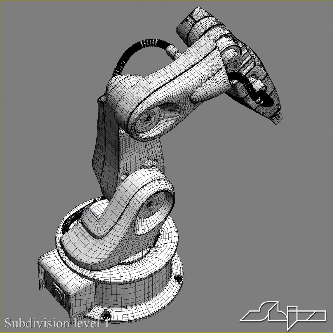 Robot Arm Kuka 3d Model