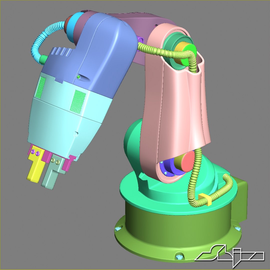 Robot Arm Kuka 3d Model
