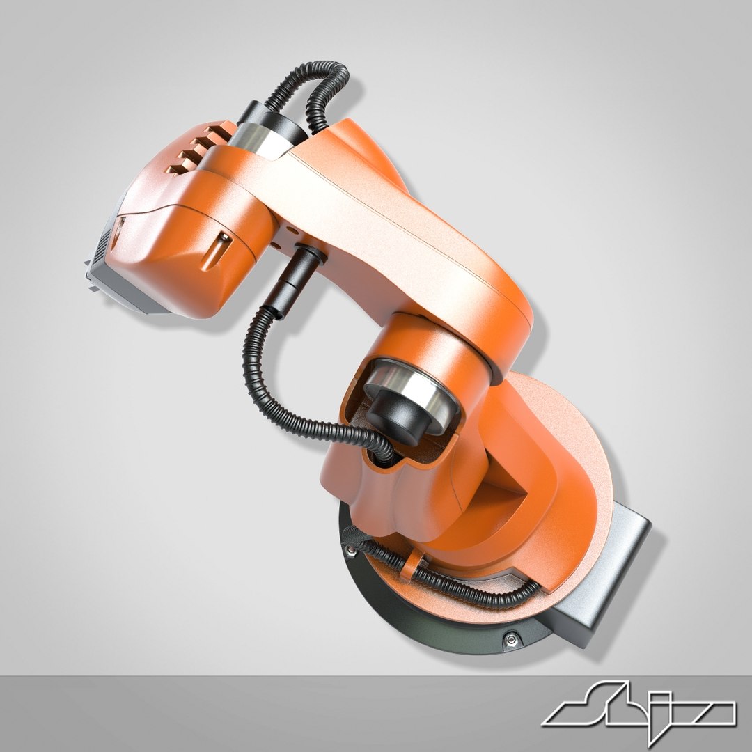 Robot Arm Kuka 3d Model