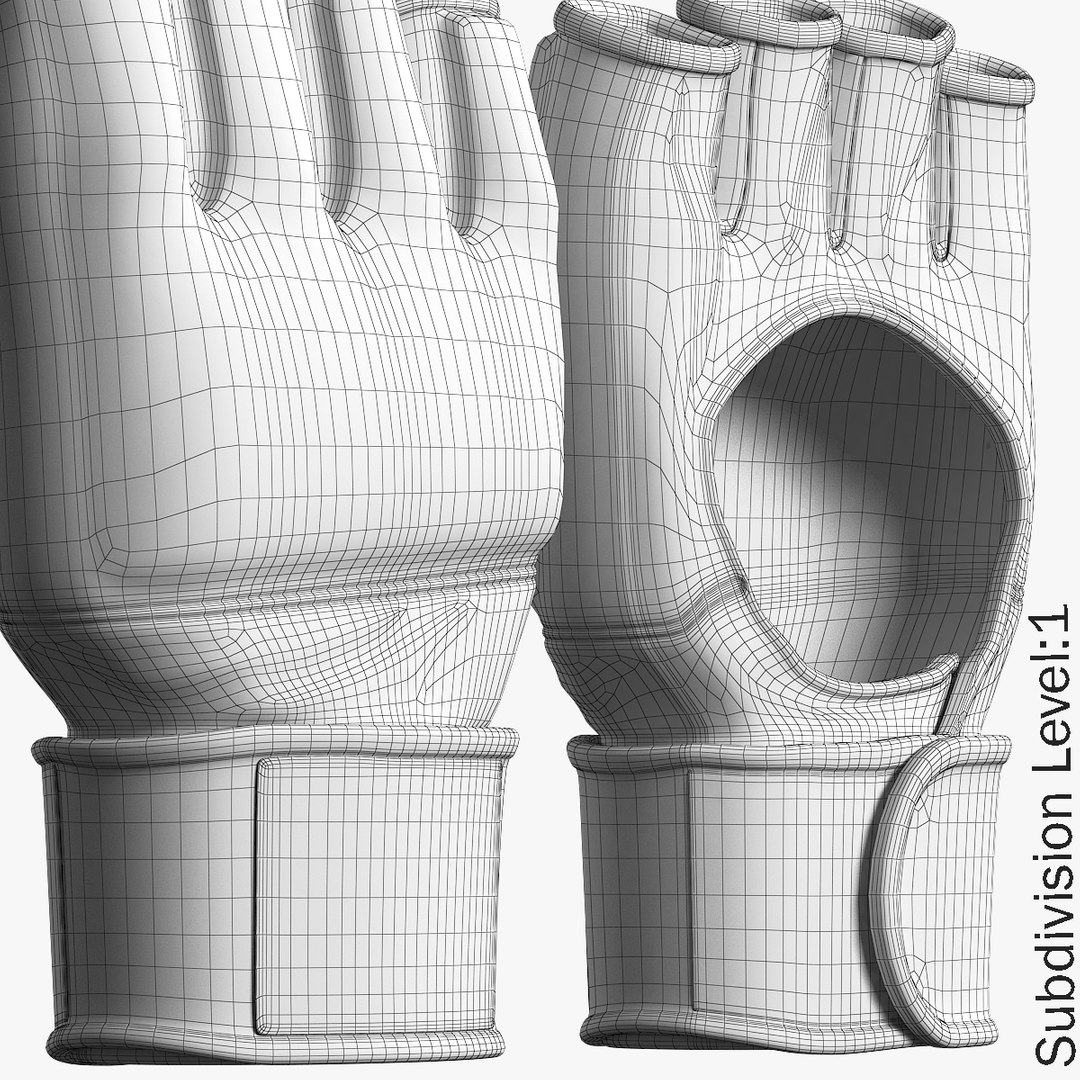 Ufc Official Fight Gloves 3D - TurboSquid 1184280