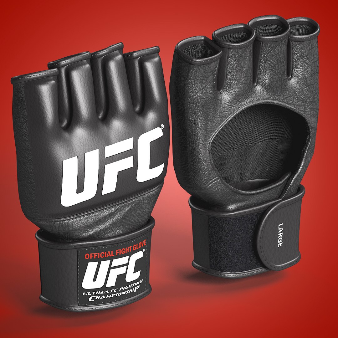 Ufc Official Fight Gloves 3D - TurboSquid 1184280