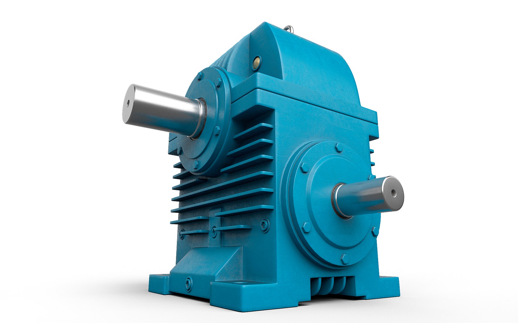 3D Industrial Worm Gearbox Model - TurboSquid 2243771