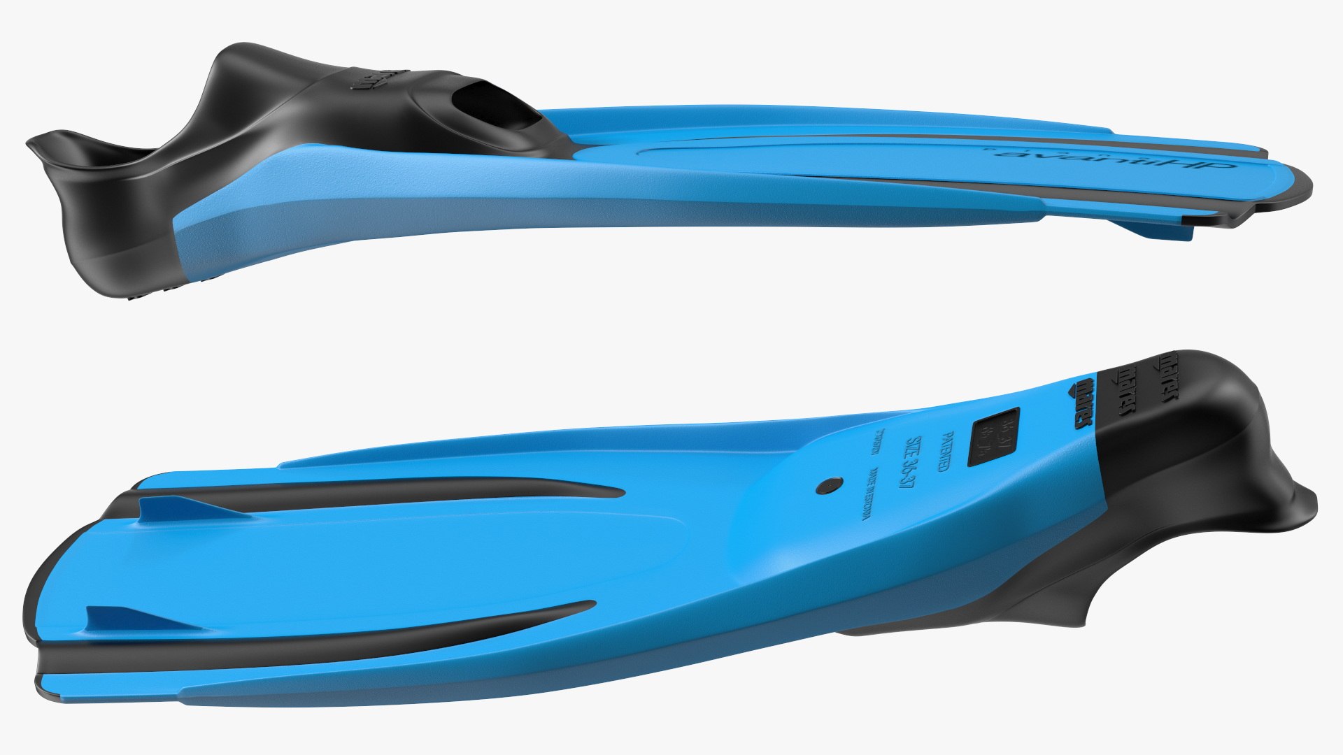 Medium Swim Fins 3D Model - TurboSquid 2145492