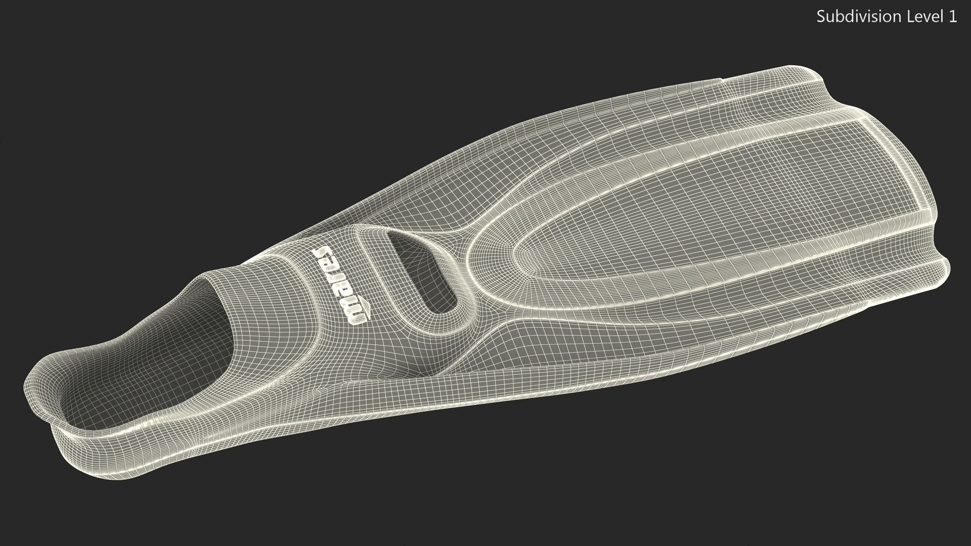 Medium Swim Fins 3D Model - TurboSquid 2145492