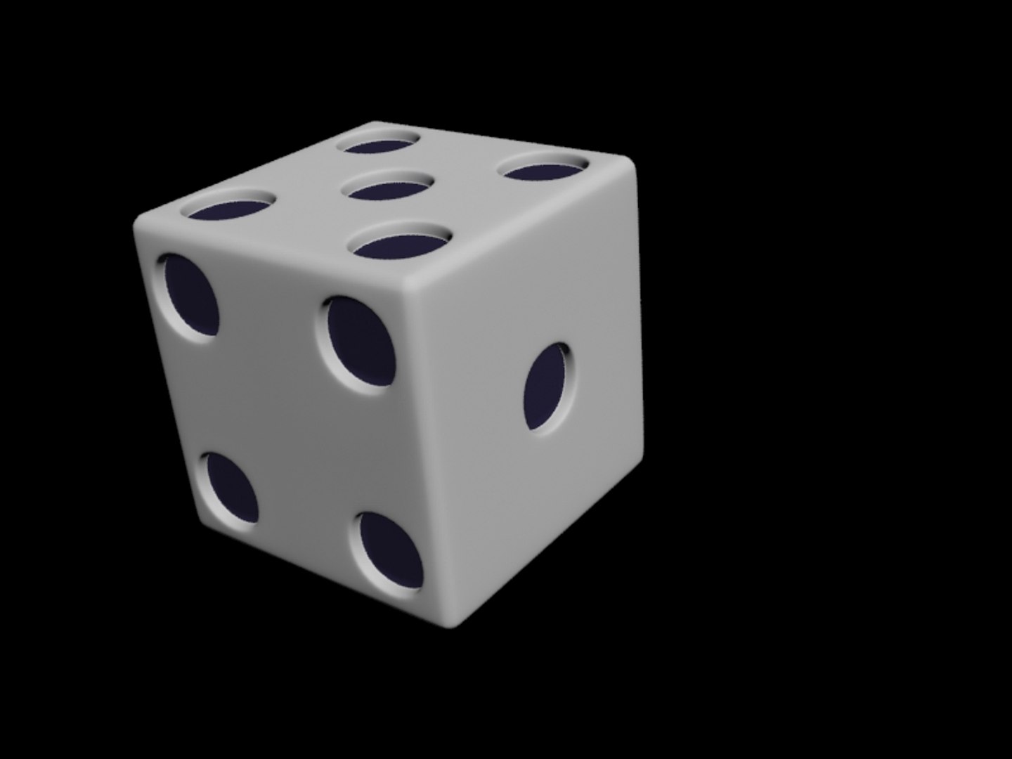 Dice Roll 3d Model