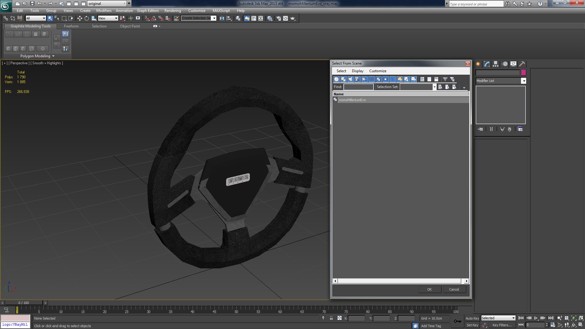 3d model momo millenium evo