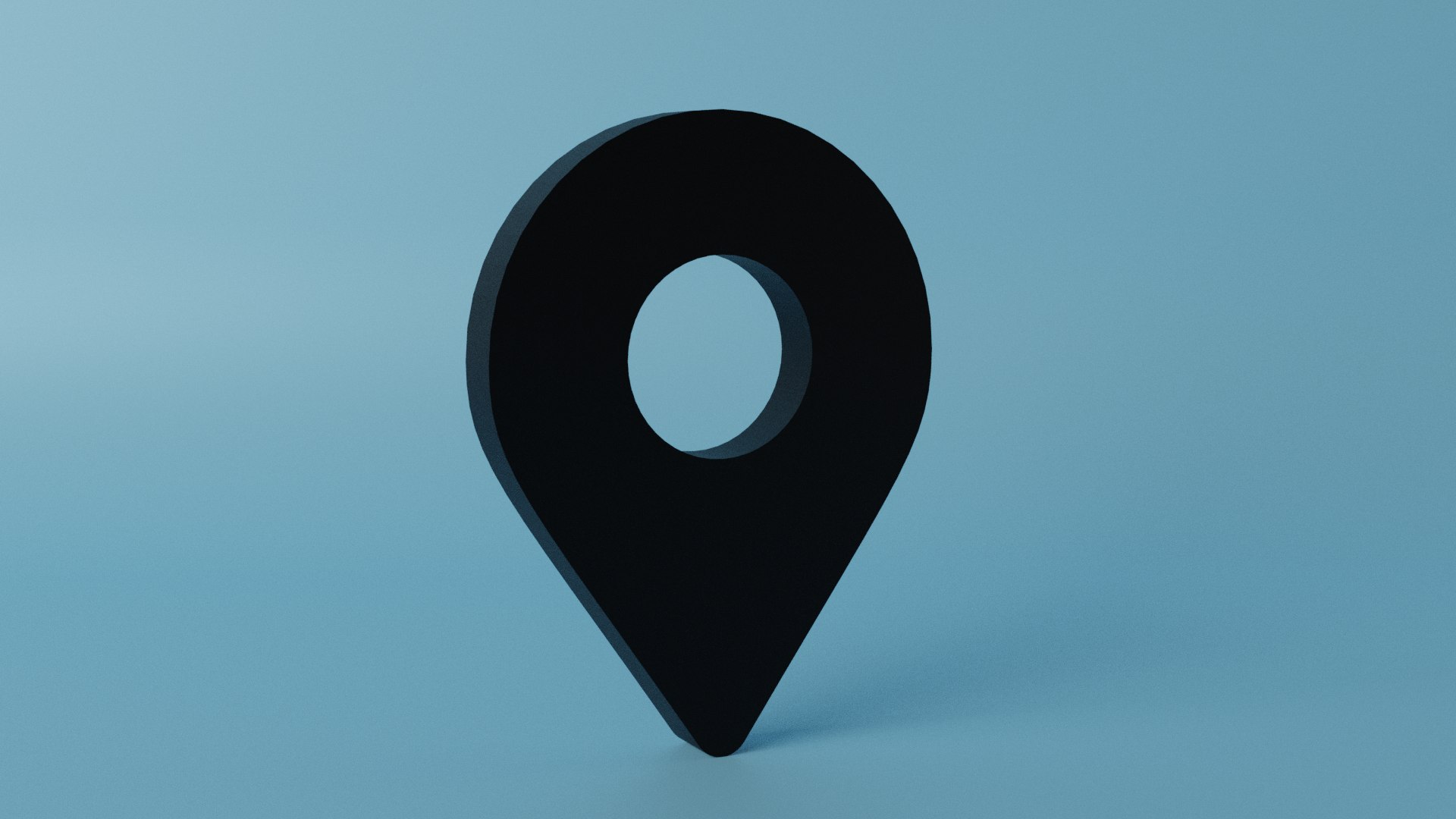 Black Map Pointer Model - TurboSquid 2008091