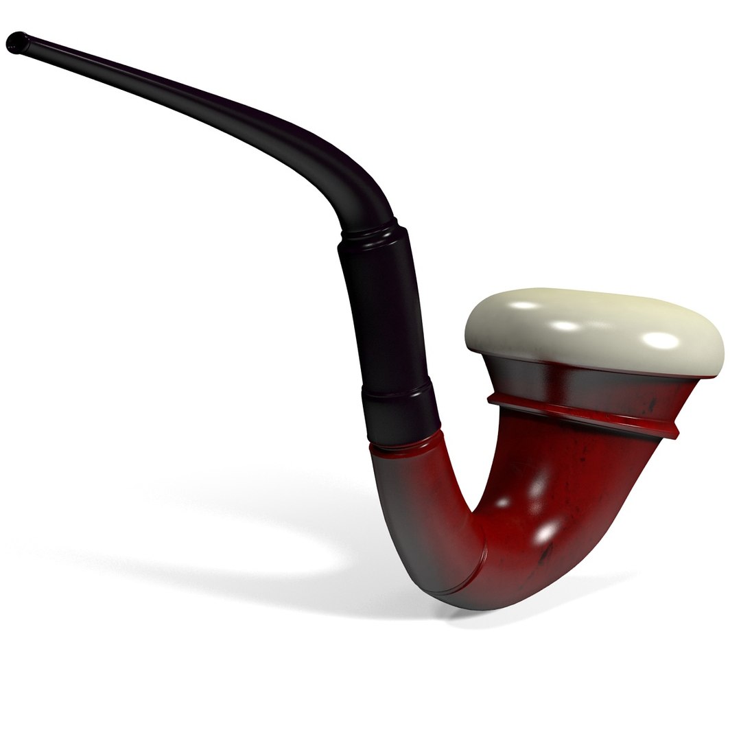 3d Model Of Calabash Pipe