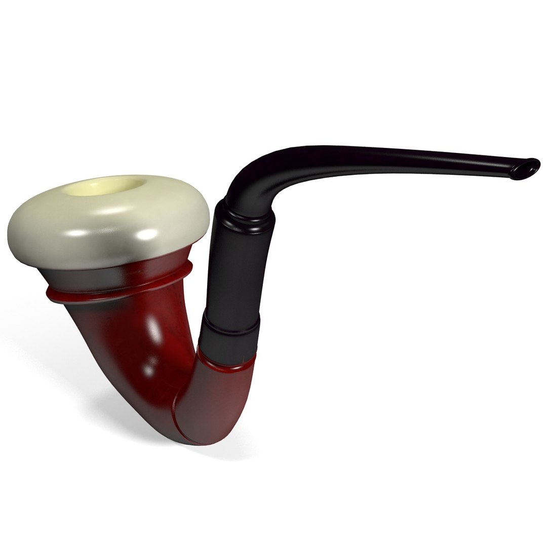 3d Model Of Calabash Pipe