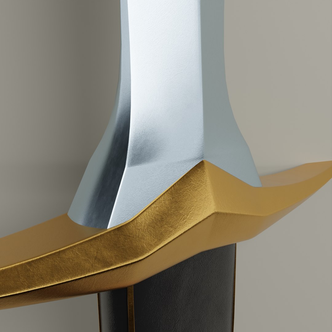 Simple Sword 3D Model - TurboSquid 2051390