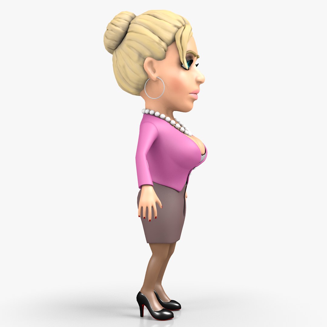 Cartoon Characters Model - TurboSquid 1149451