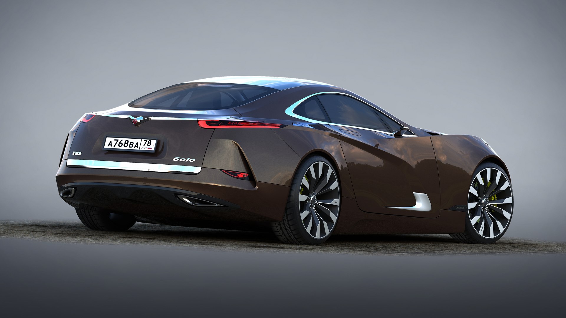 3D Solo Future Car Model - TurboSquid 1621981