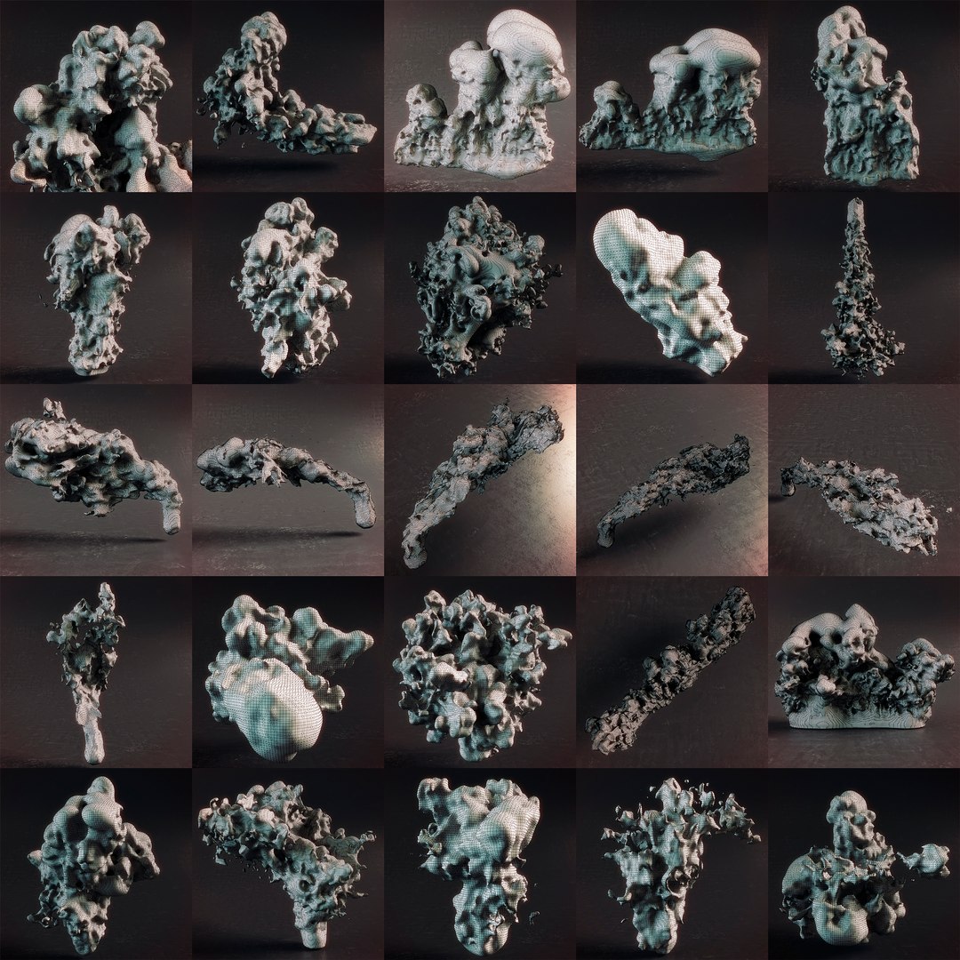 Smoke Pack 25 Models Version 2 3D Model - TurboSquid 1927152