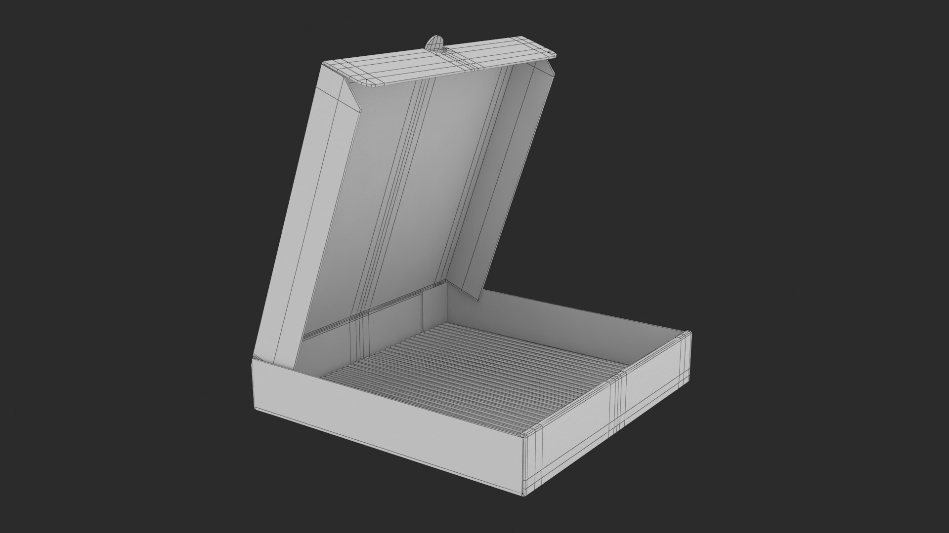 3D Model Pizza Box Medium - TurboSquid 2153068