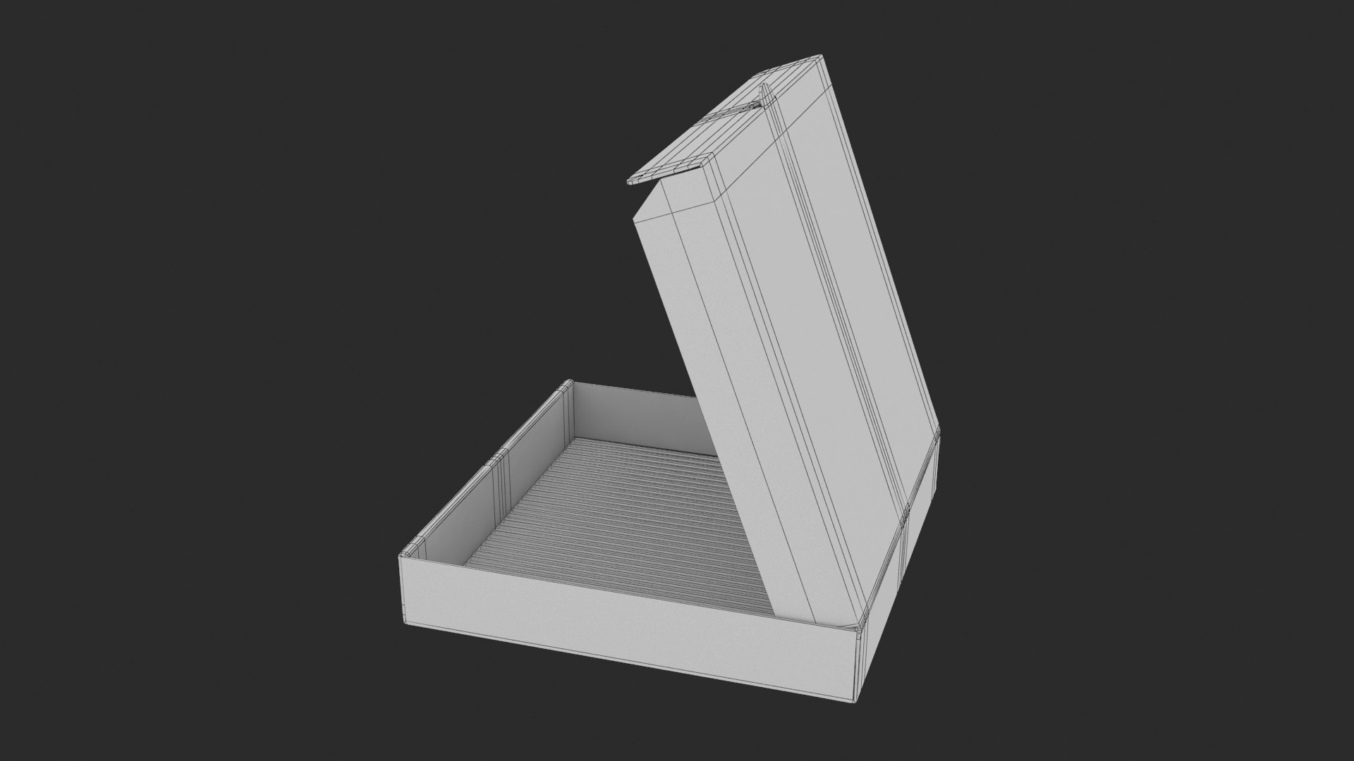 3D Model Pizza Box Medium - TurboSquid 2153068