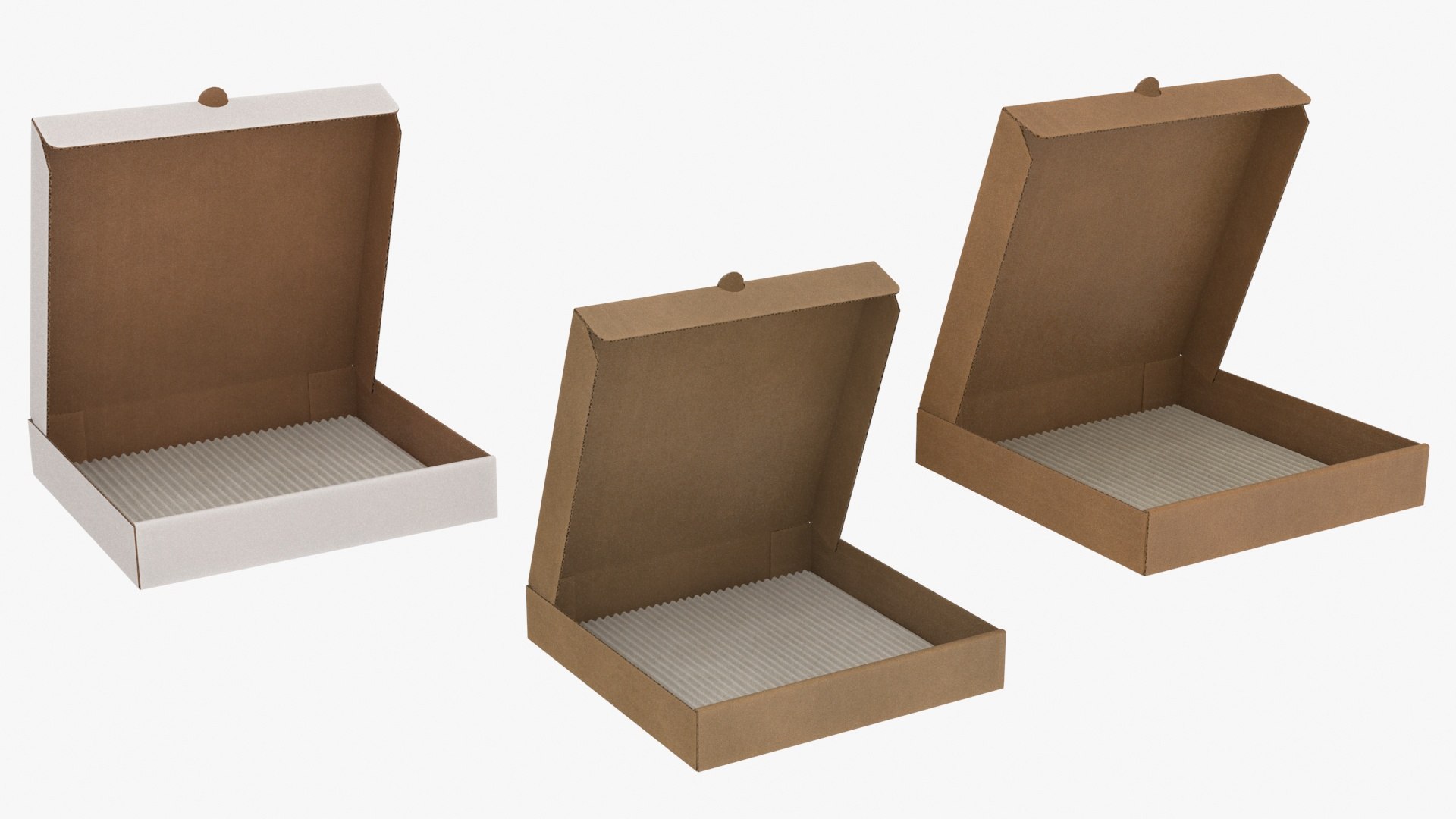 3D Model Pizza Box Medium - TurboSquid 2153068