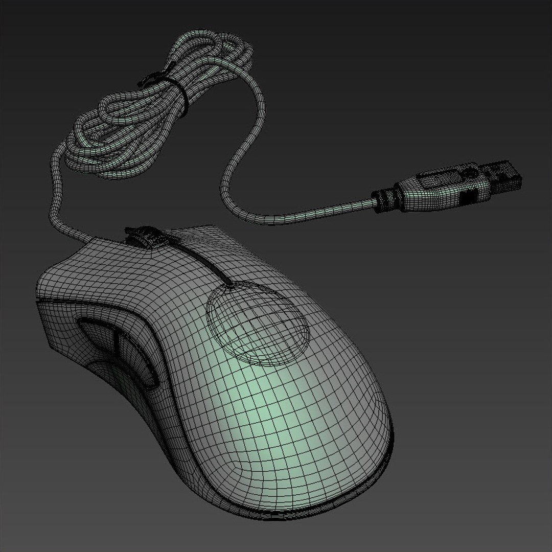 3D Model Razer Deathadder Chroma - TurboSquid 1336505