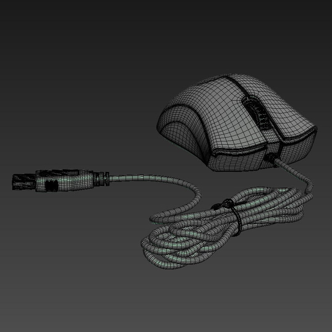 3D Model Razer Deathadder Chroma - TurboSquid 1336505