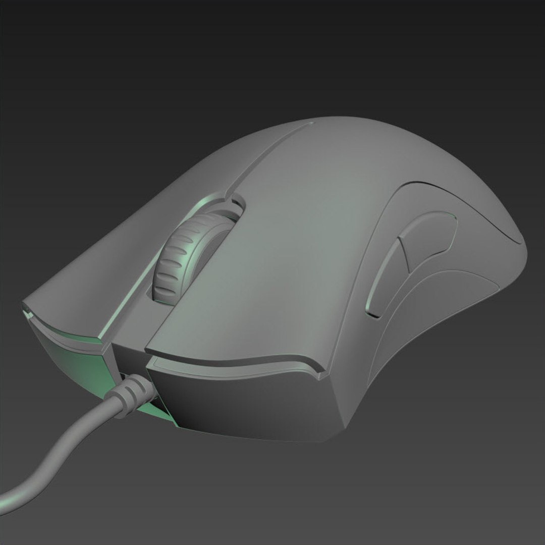 3D Model Razer Deathadder Chroma - TurboSquid 1336505
