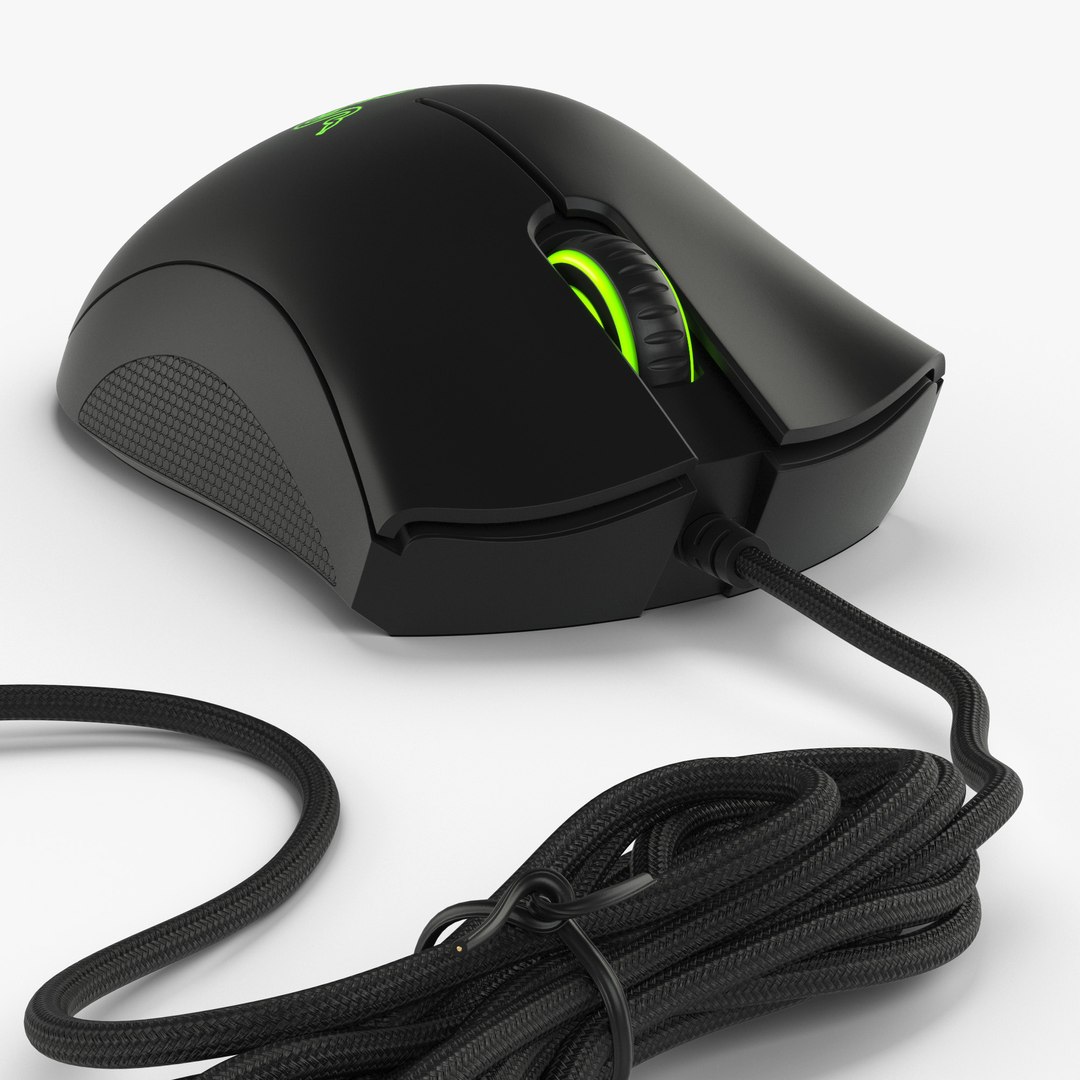 3D Model Razer Deathadder Chroma - TurboSquid 1336505