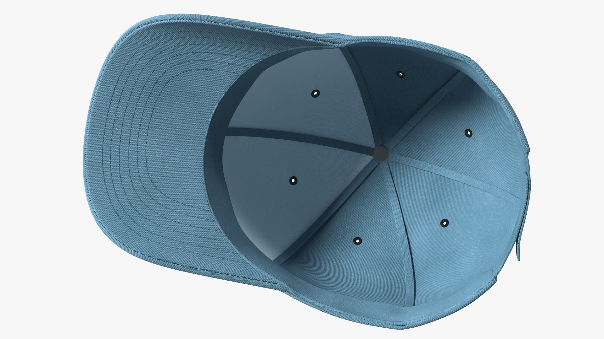 3D Cap Your Brand Blue - TurboSquid 1908104