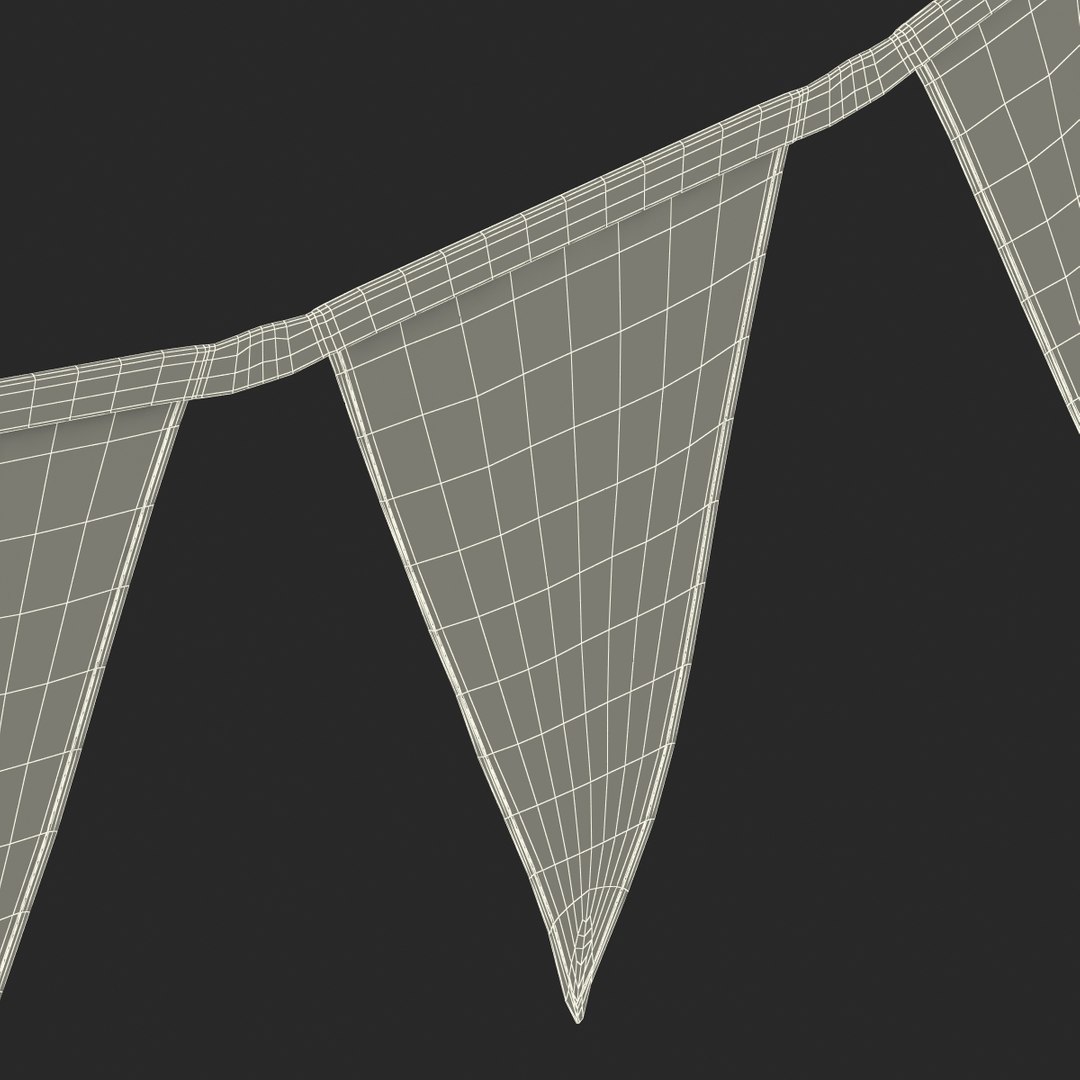triangle flag banner max