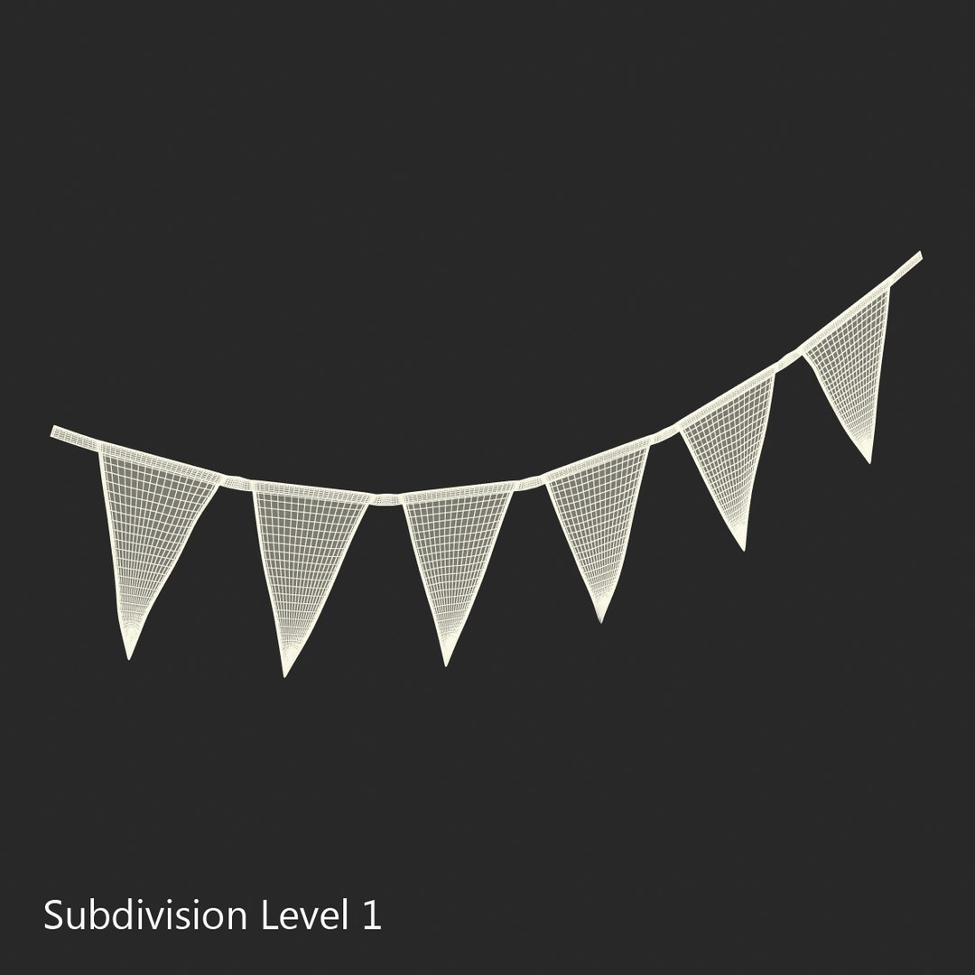 triangle flag banner max