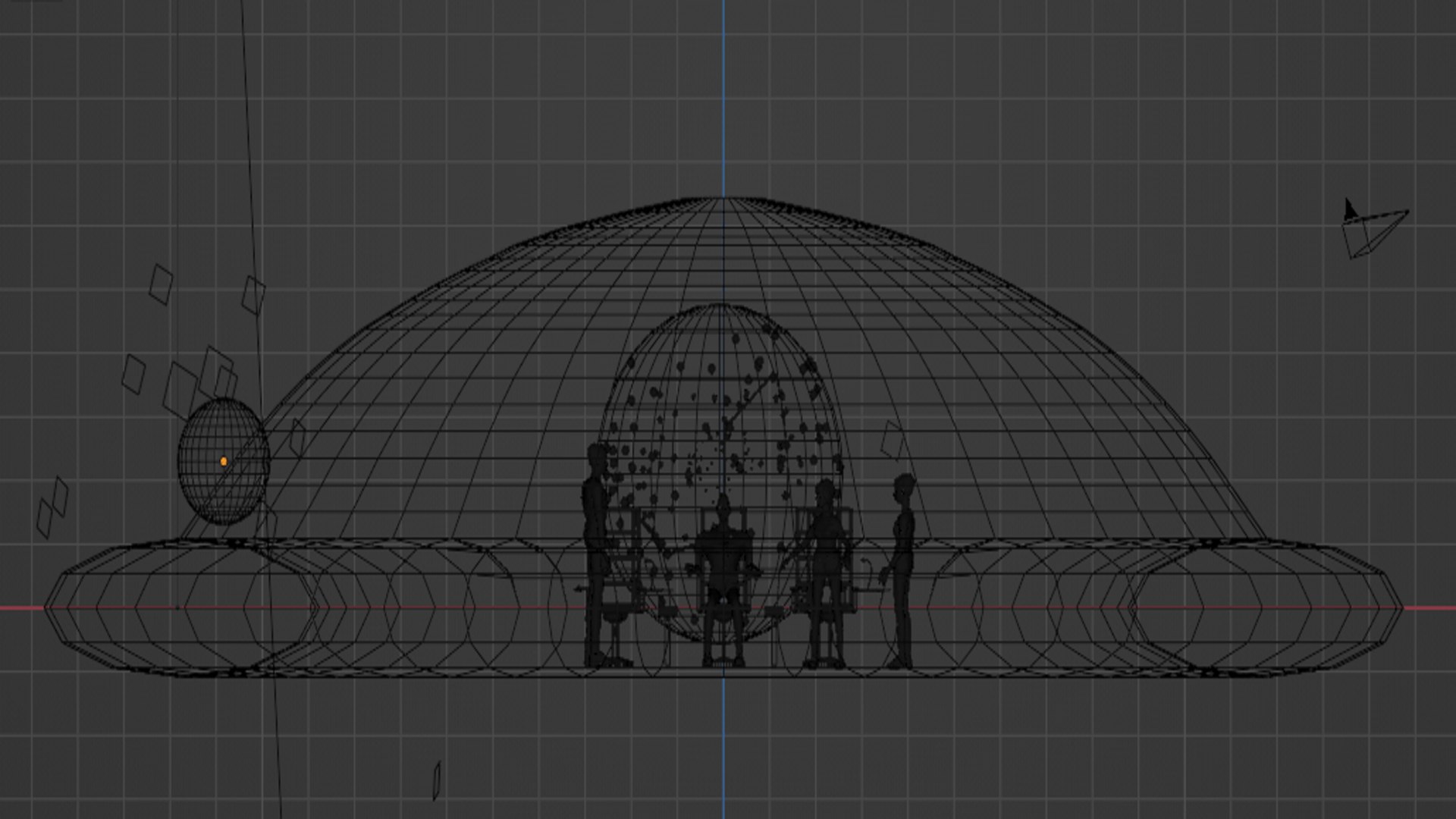 3D Flying Saucer Model - TurboSquid 1980488