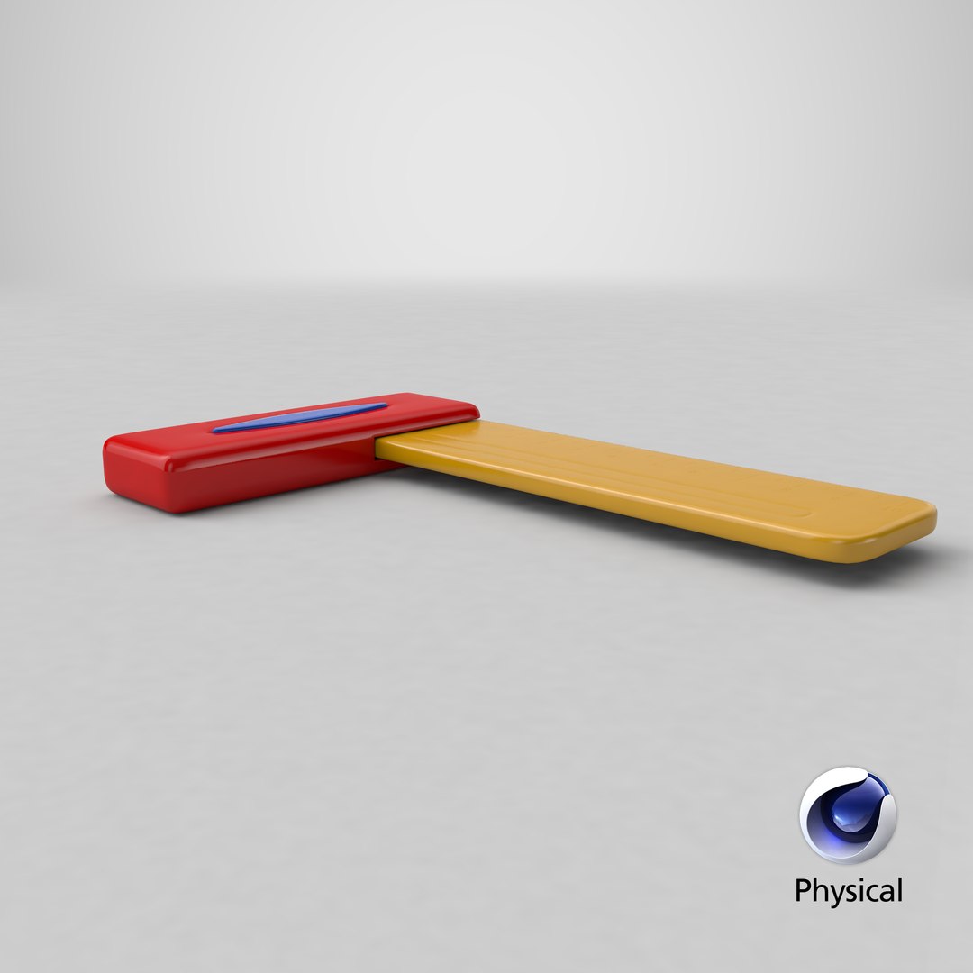 Toy rulers 3D - TurboSquid 1356775