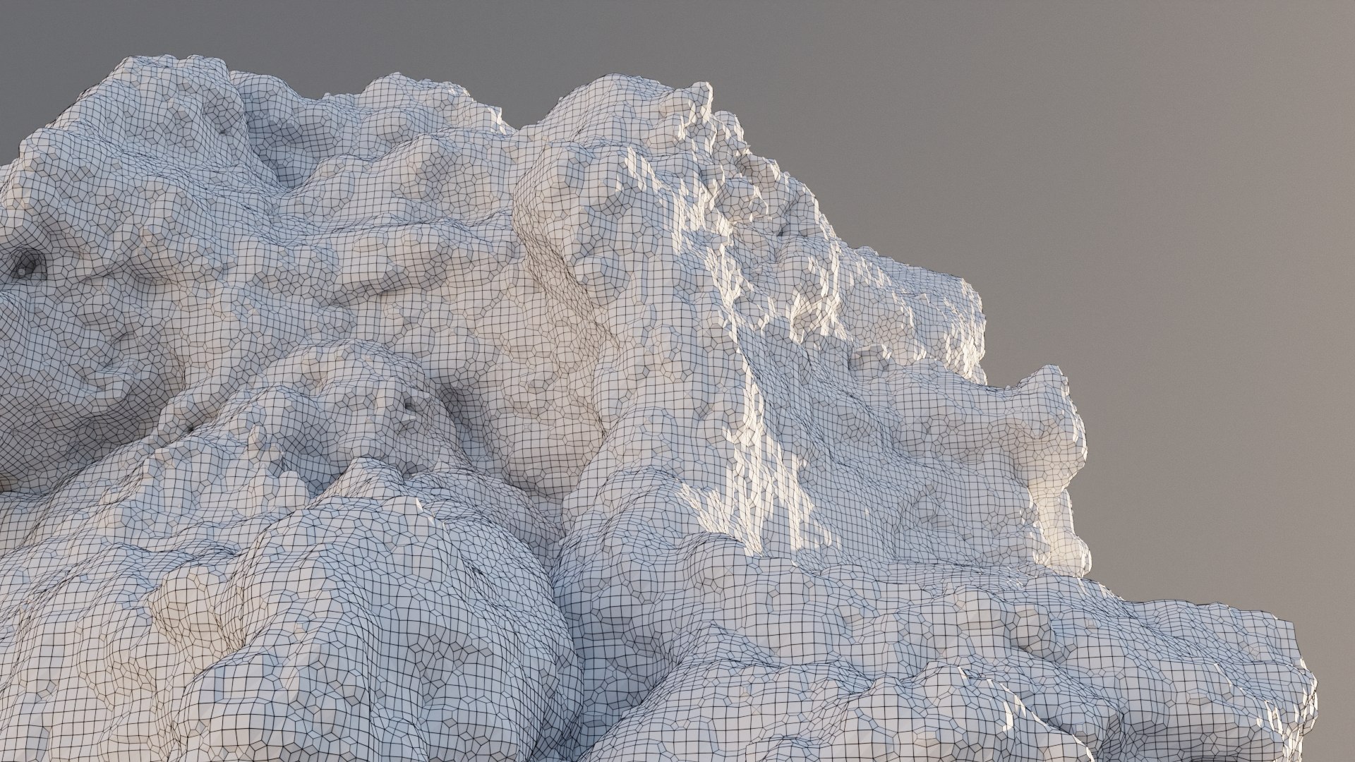 Cloud Polygon Blender 14 3D Model - TurboSquid 1895820